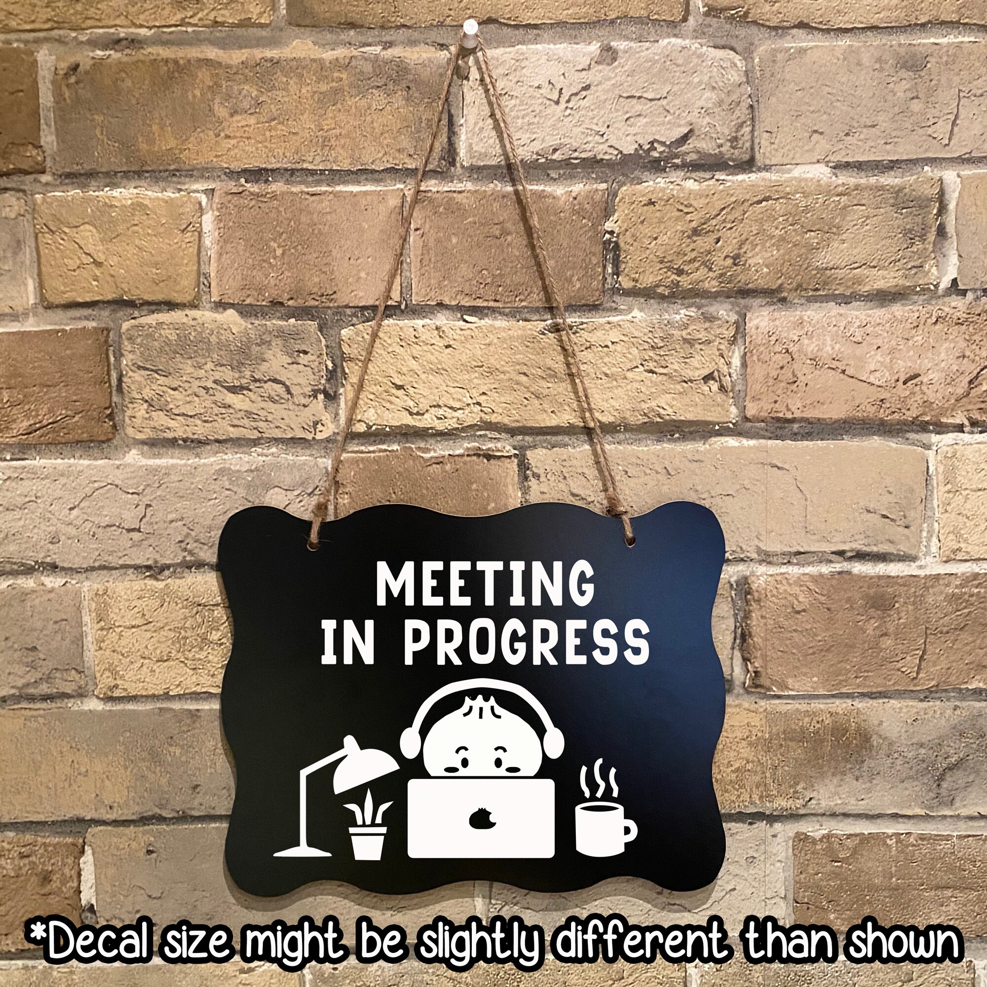 Meeting in Progress Sign Do Not Disturb Sign Zoom Meeting - Etsy Canada