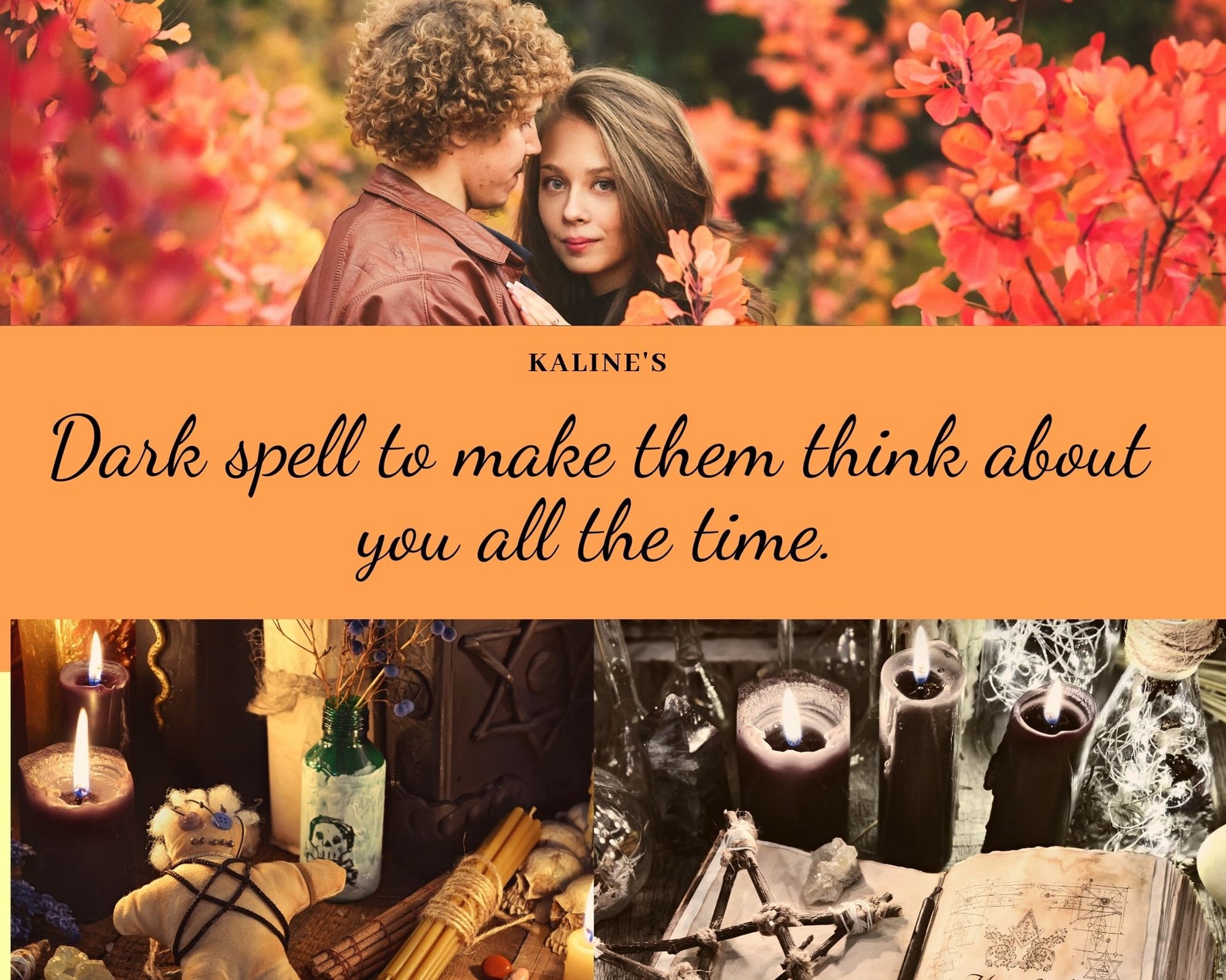 Voodoo Thought Implant Dream Spell With Think of Me Spell With Dream of ...