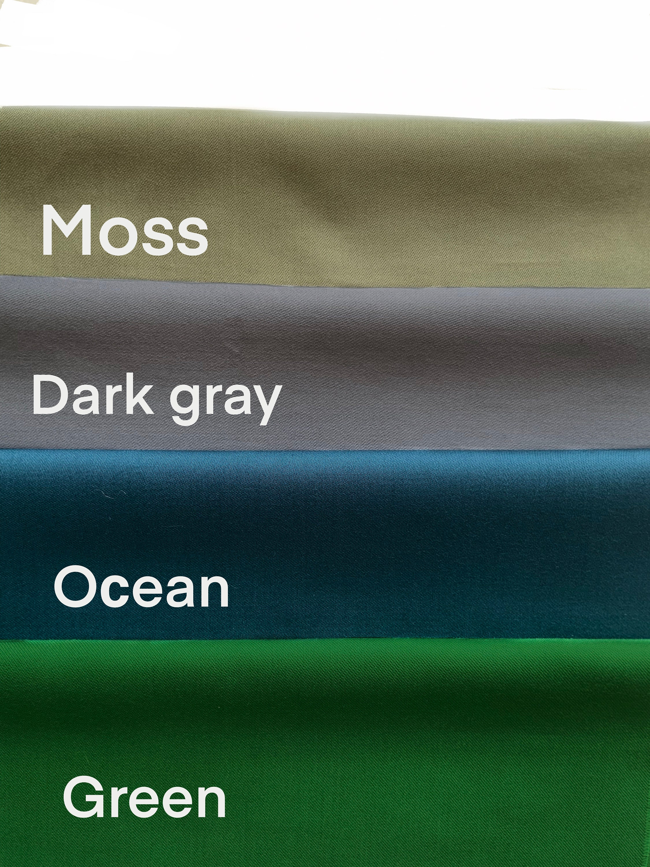 Fabric Samples, 100% Cotton Sateen Swatches, Samples for Our Bedding ...