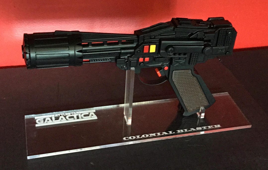 Battlestar Galactica Colonial Blaster Display Stand - Etsy