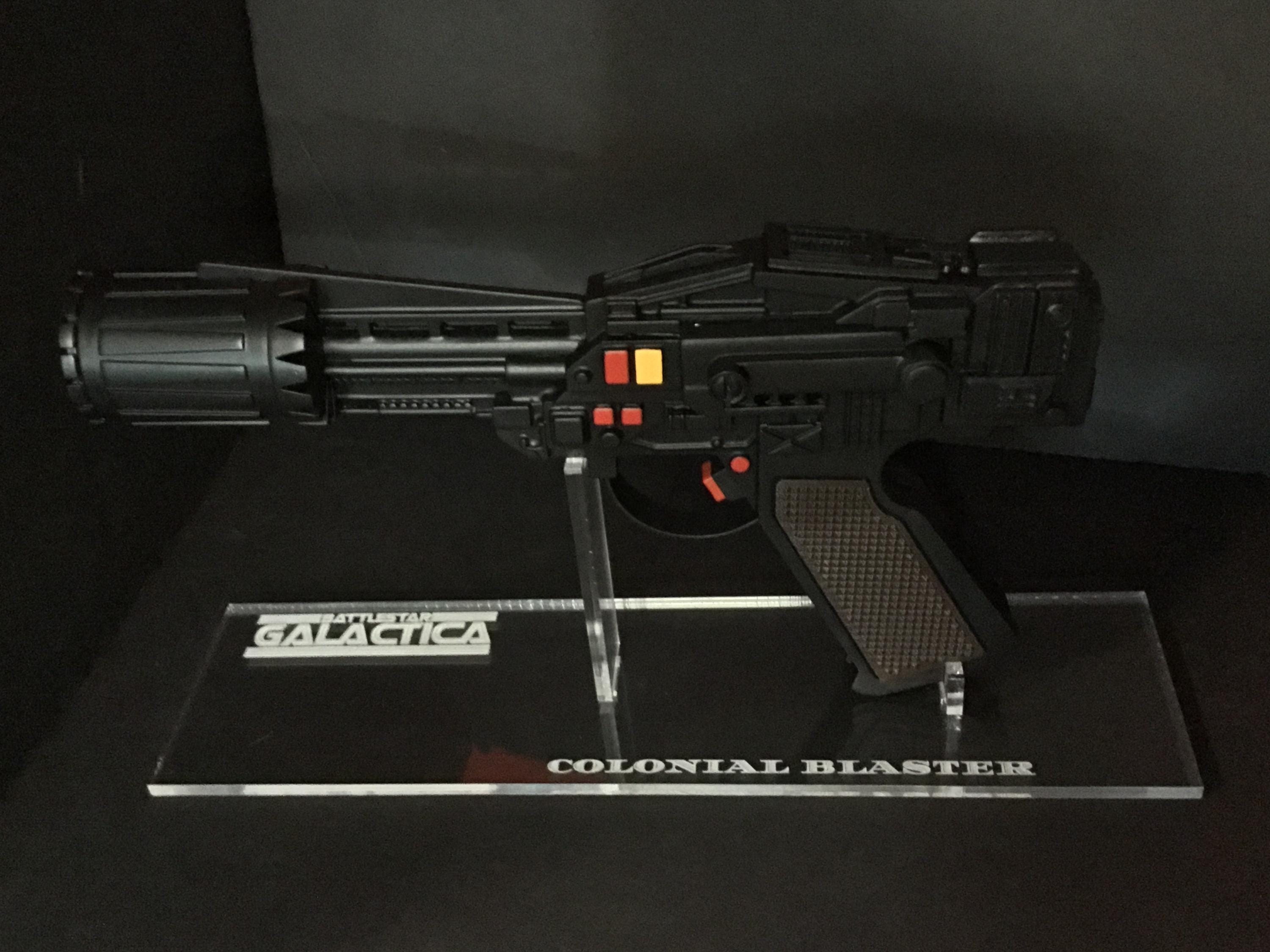 Battlestar Galactica Colonial Blaster Display Stand - Etsy