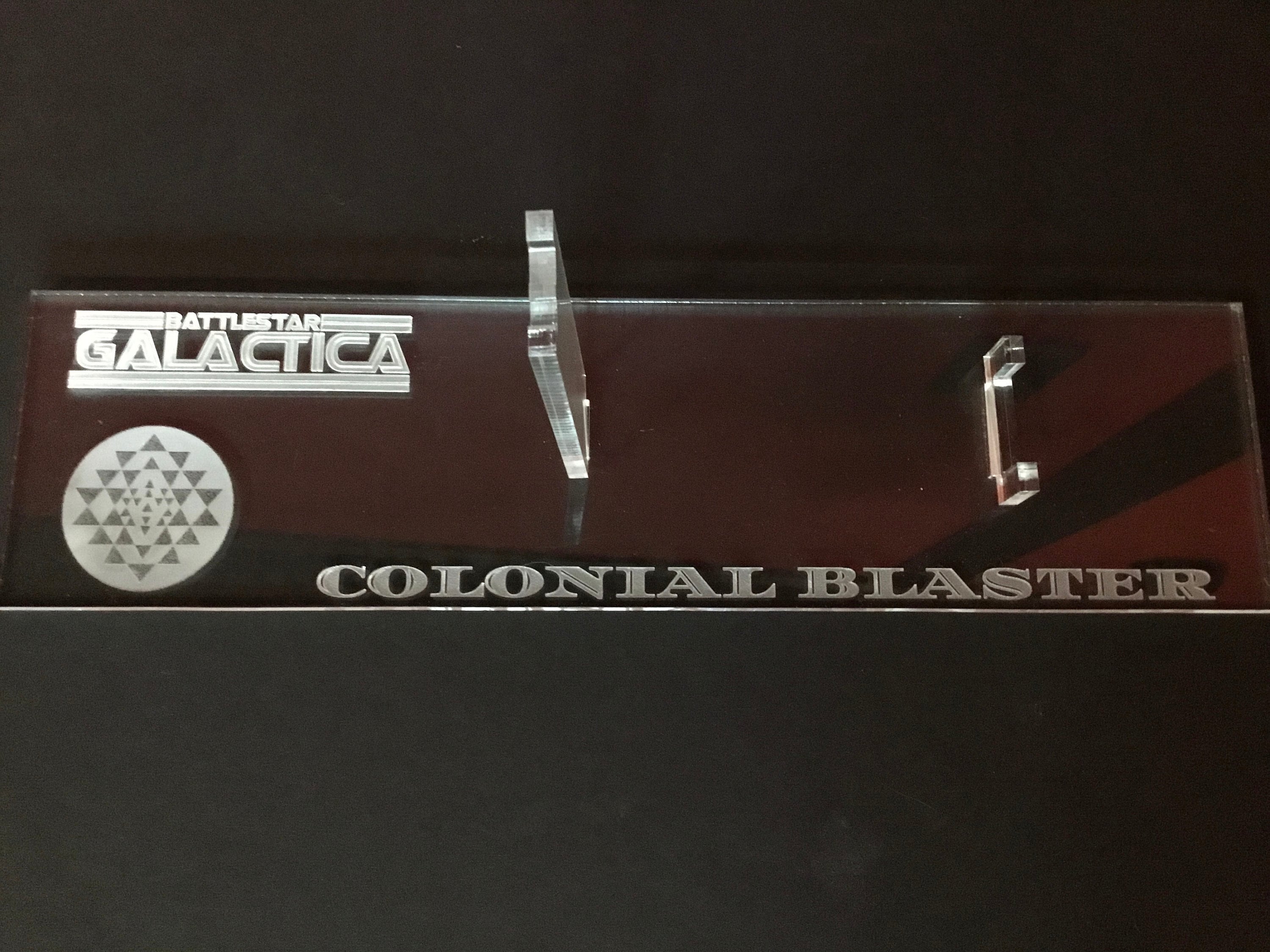 Battlestar Galactica Colonial Blaster Display Stand - Etsy