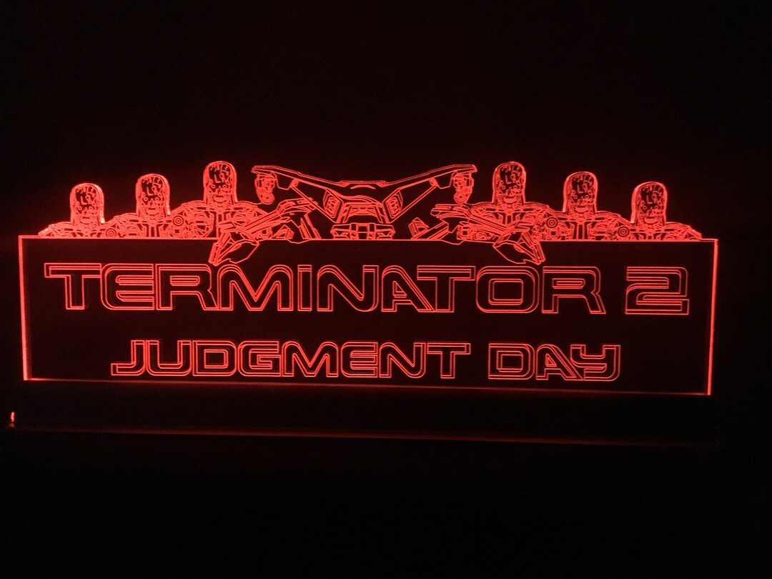 Terminator 2 Display / Pinball Topper - Etsy