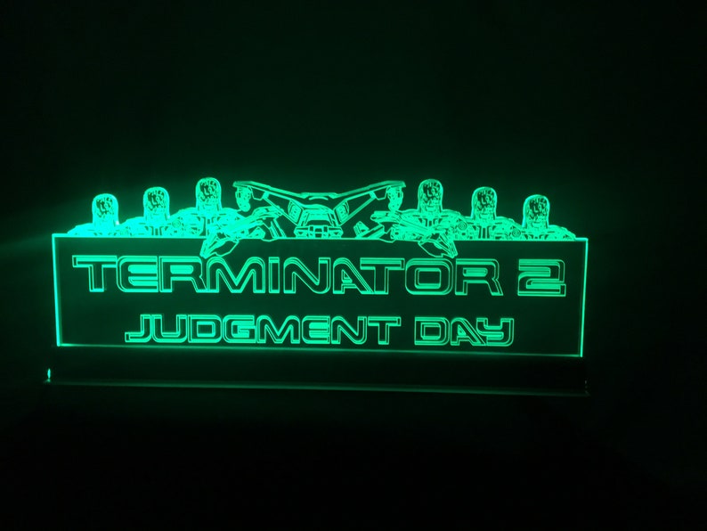 Terminator 2 Display / Pinball Topper - Etsy