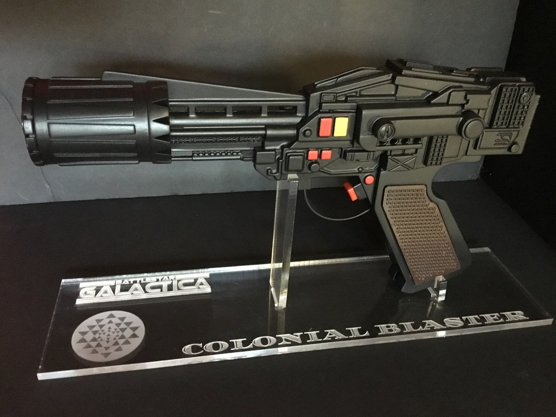 Battlestar Galactica Colonial Blaster Display Stand - Etsy