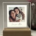 Custom Photo Picture LED Wood Stand Light Lamp Mom Mother Mommy Nana ...