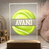 Shimmering Light up Personalized Custom Party Box Table Decoration ...