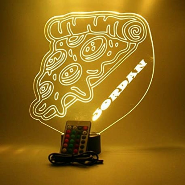Pizza Lamp - Etsy