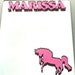 Unicorn Locker Mirror Personalized Back to School Magnetic Magical ...