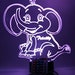 Baby Elephant Animal Night Light up Table Desk Lamp LED - Etsy