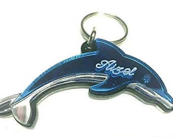 Dolphin Key Chain - Etsy