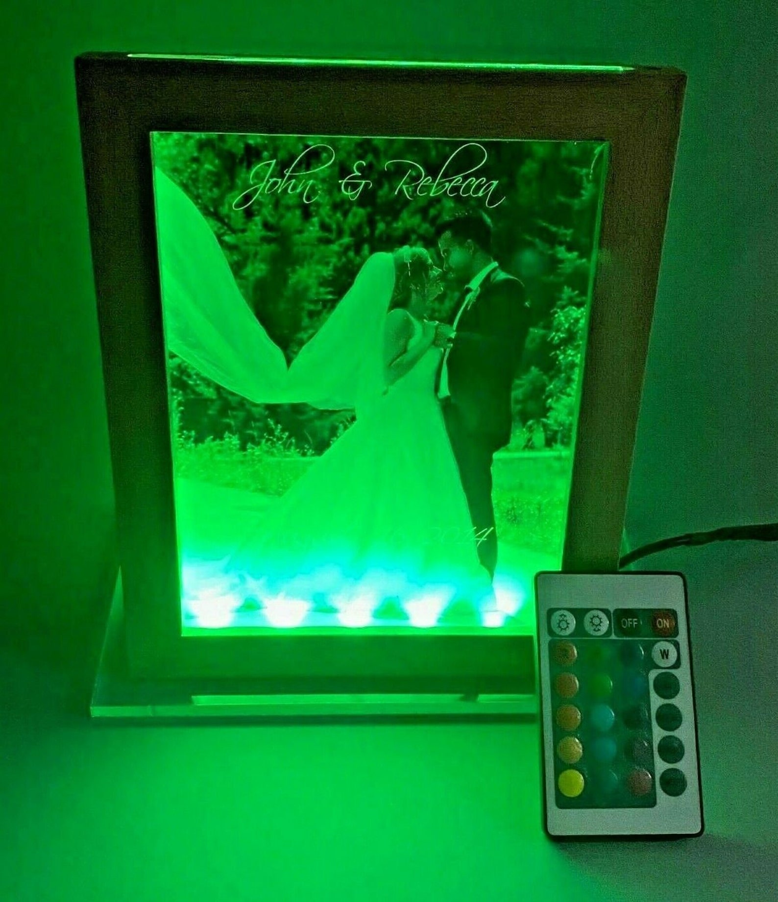 Large Custom Free Standing Picture Photo Frame With Your Photo | Etsy