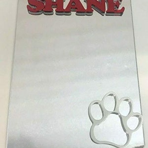 Paw Print Locker Mirror Personalized Back to School Magnetic Custom ...