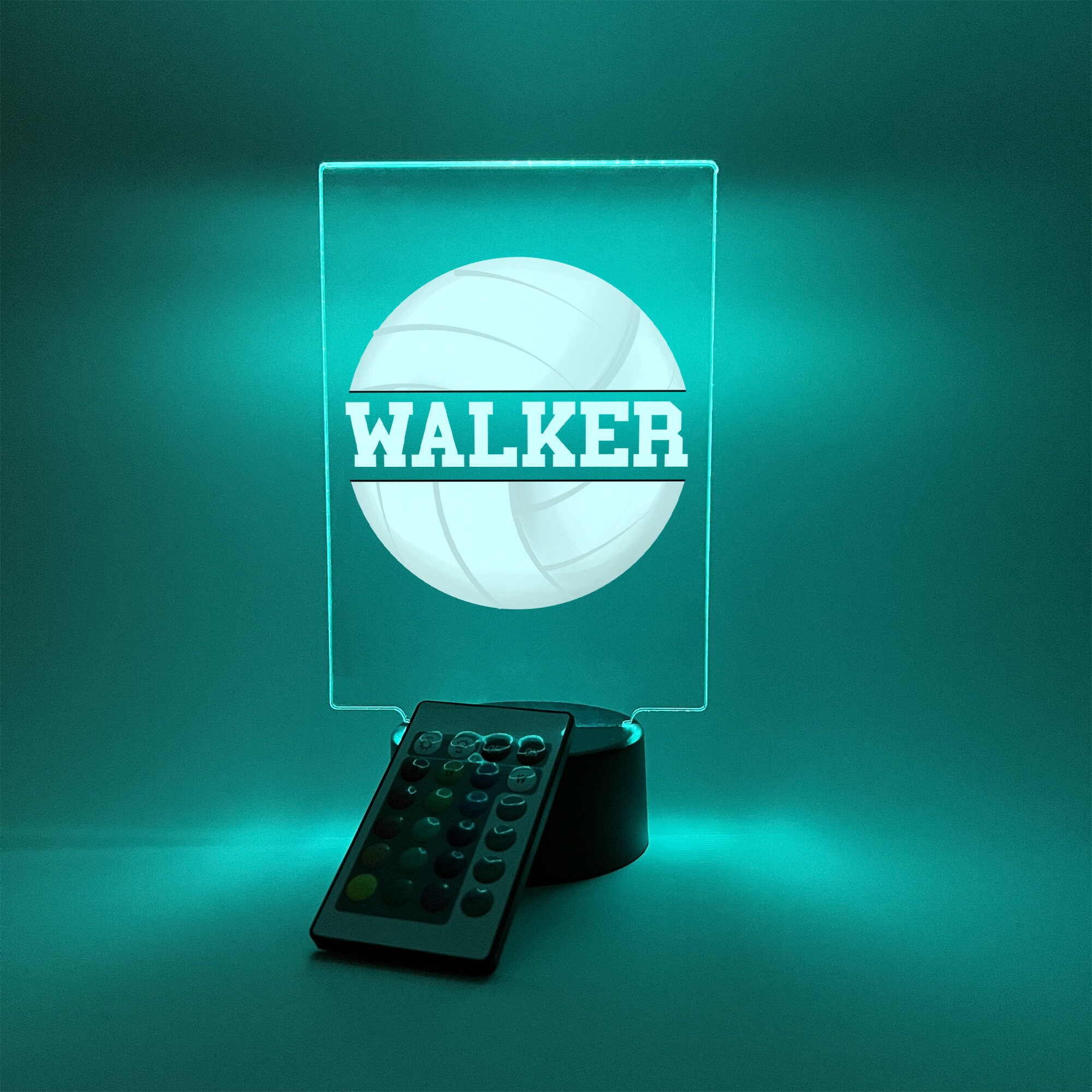 Custom Personalized Name LED Night Light up Table Desk Lamp - Etsy