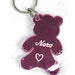 Teddy Bear Cute Keychain Personalized Custom Name Free - Etsy