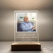 Custom Personalized Photo LED Wood Stand Room Night Light up Table Lamp ...