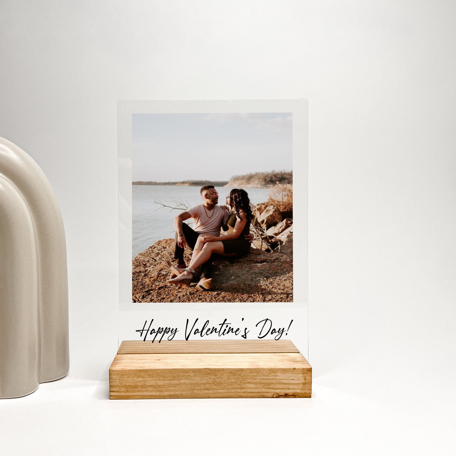 Personalized Photo Plaque W/ Stand Couple Gift, Gift for Him , Photo ...