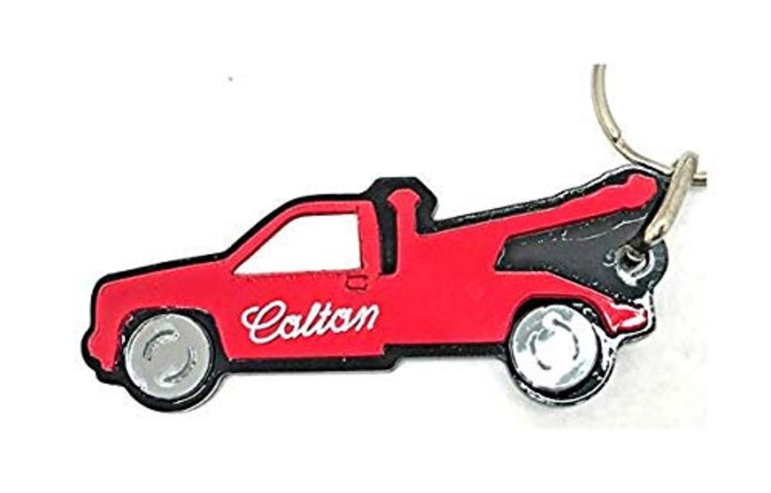 Tow Truck Wrecker Keychain Personalized Custom Name Free Engraved Key ...