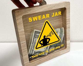 Swearing Fund, Cuss Jar, Cuss Bank, Custom Swearing, Profanity Bank ...