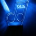 Music Notes Night Light Multi Color Personalized LED Wall - Etsy