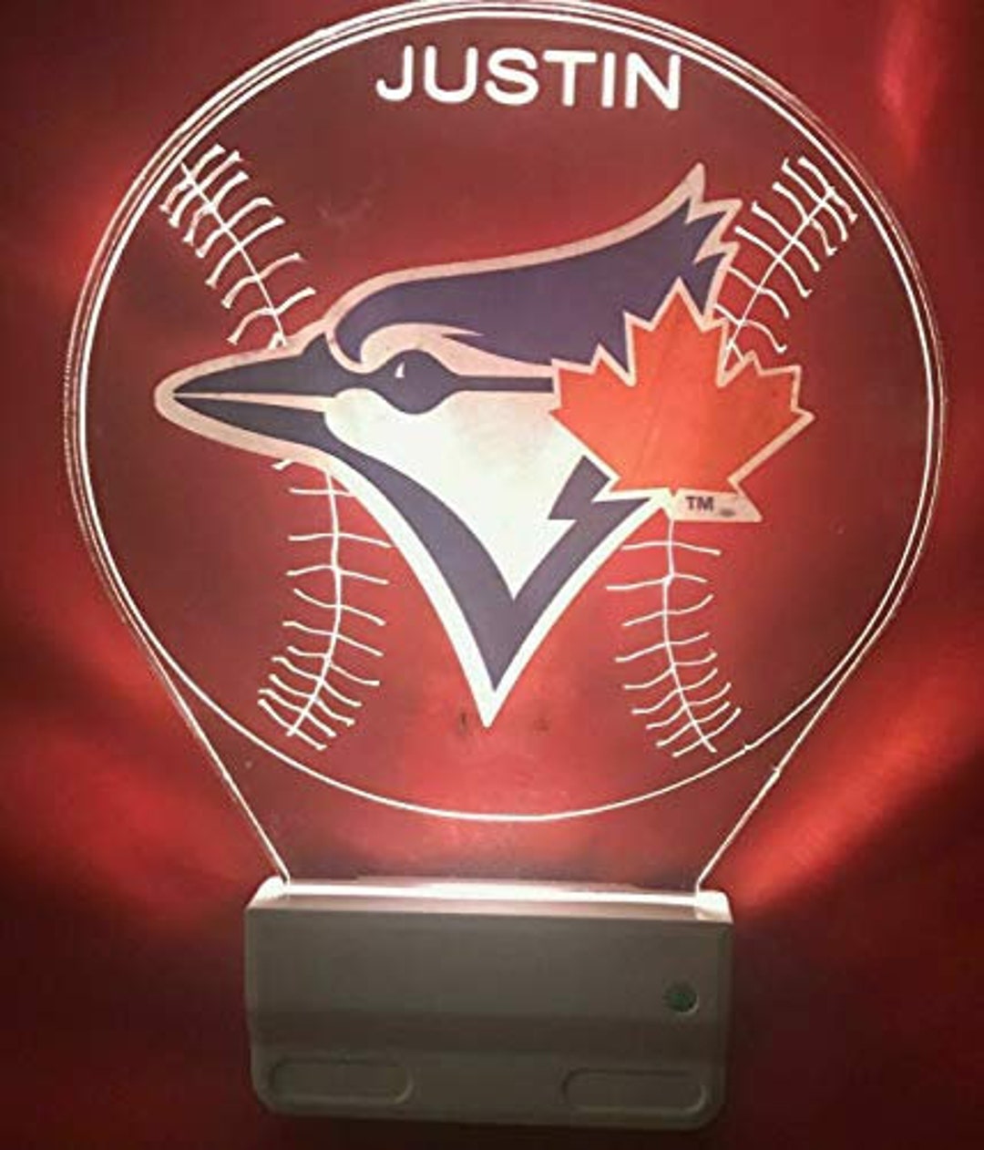 Toronto Blue Jays Sports Baseball Night Light Multi Color Personalized ...