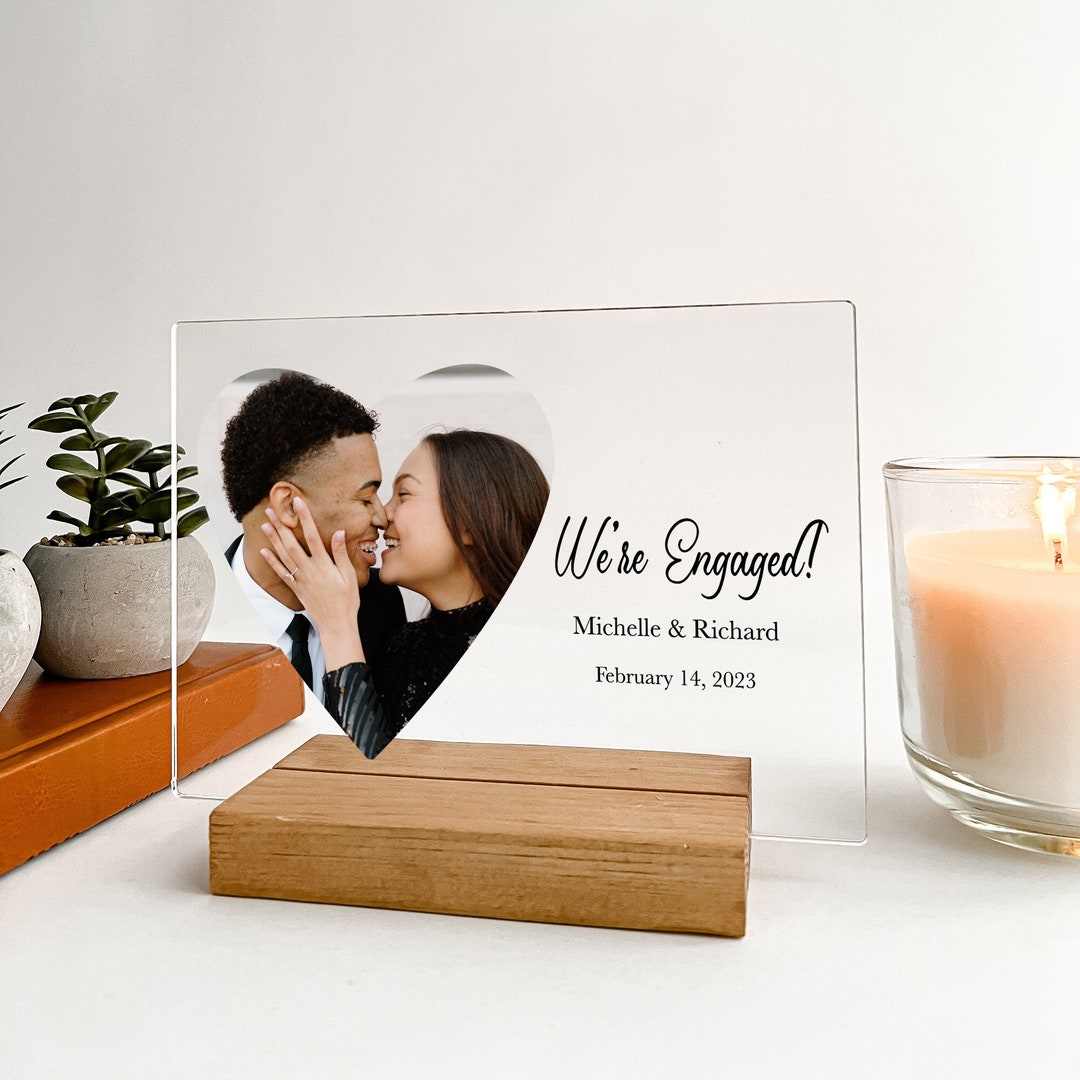 Custom Personalized Photo Picture Plaque, Wedding Anniversary ...