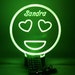 Emoji Emoticon Smiley Face Heart Night Light up Table Desk - Etsy