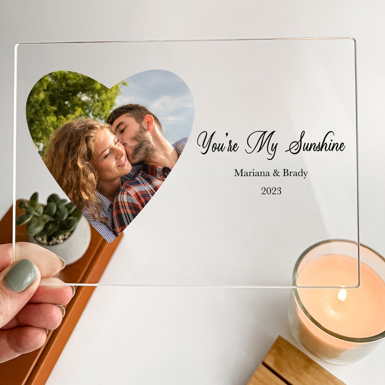 Custom Personalized Photo Picture Plaque Wedding Anniversary - Etsy