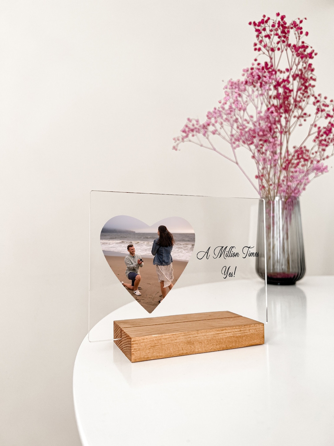 Custom Personalized Photo Picture Plaque, Wedding Anniversary ...