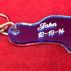 Baby Foot Cute Keychain Personalized Custom Name Free Engraved Key ...