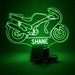 Motorcycle Bike Cycle Night Light up Table Desk Lamp LED - Etsy