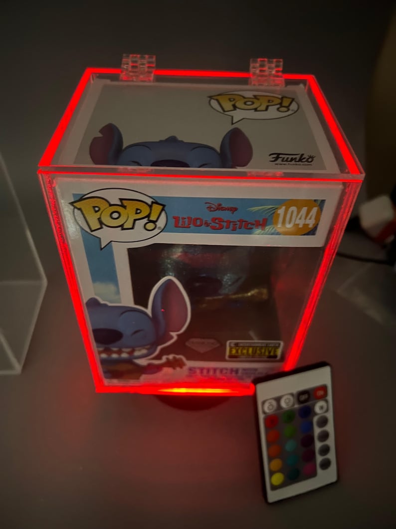 Fantastically Unique Handmade Custom Funko Box Hinged Top Display Light ...