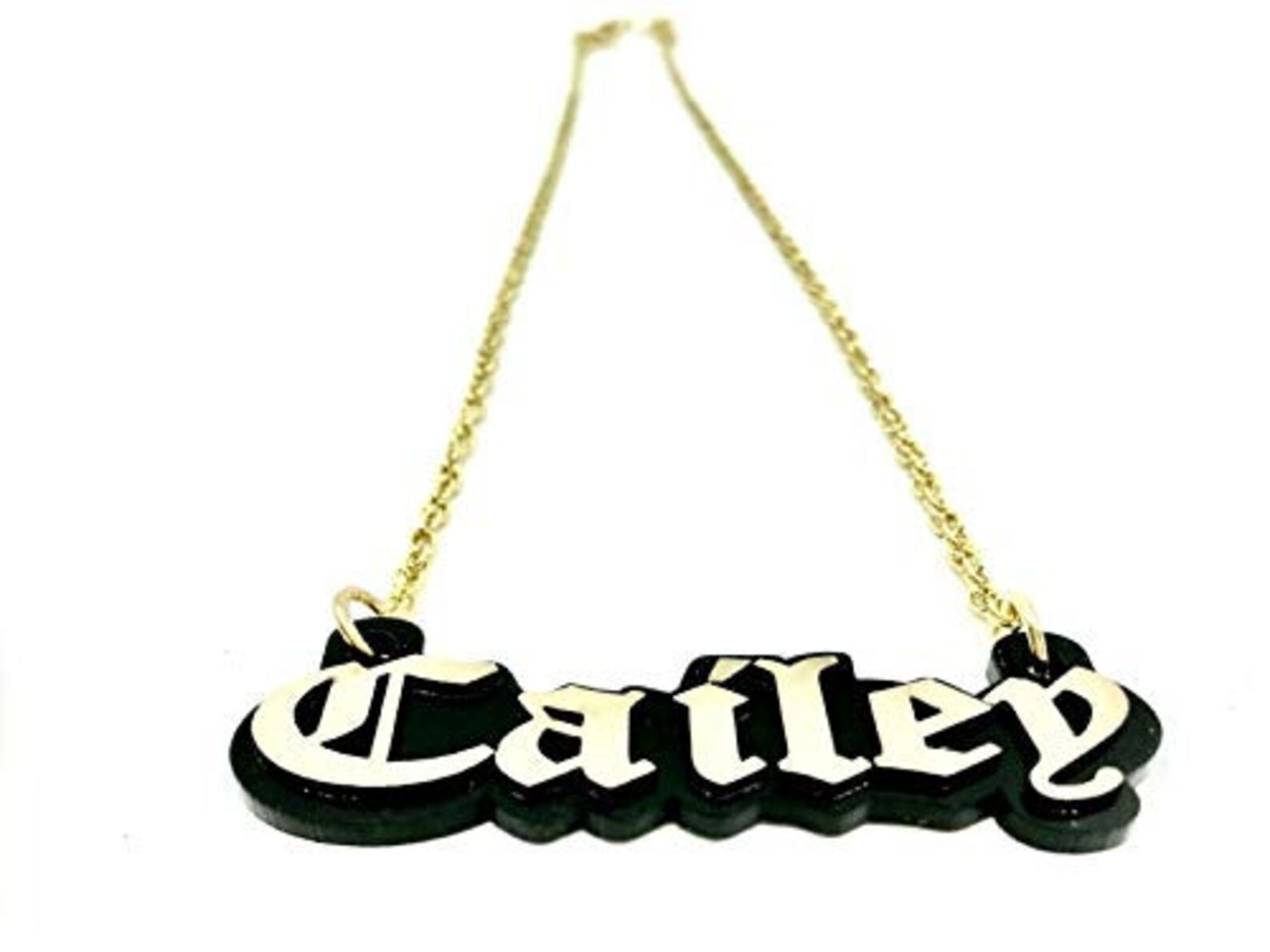 Personalized Name Plate Custom Name Necklace Nameplate Laser | Etsy