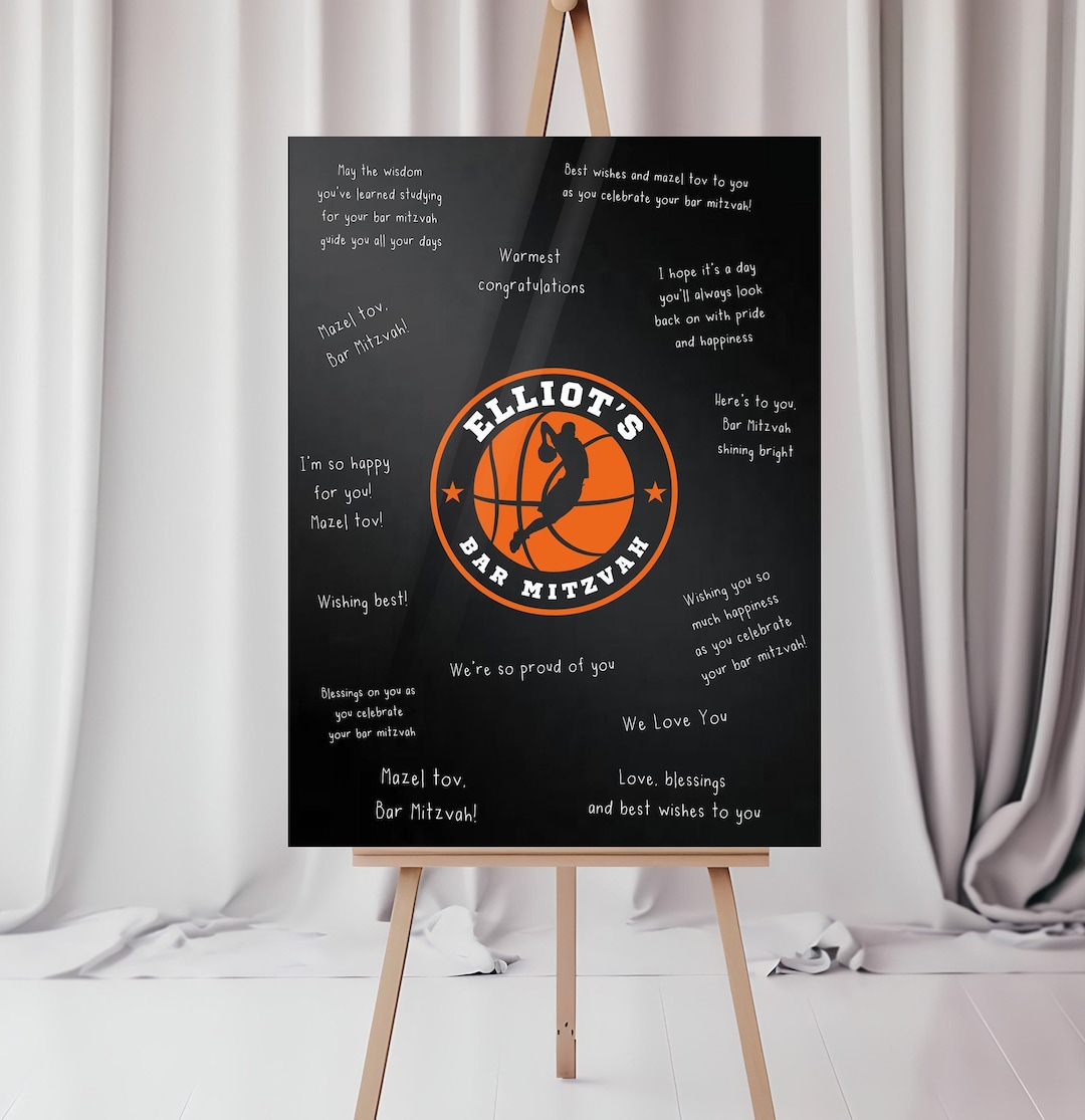 Acrylic Party Sign in Boards With Logo Personalized Custom Made to ...