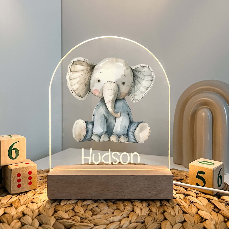 Elephant Light - Etsy
