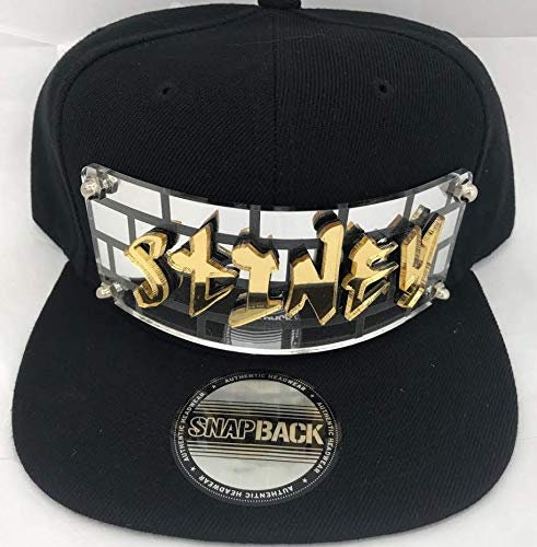 Personalized Custom Snapback Hat Six Panel Flat Bill Snap Back | Etsy