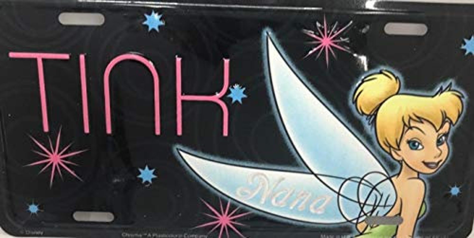 Tinker Bell Personalized Custom License Vanity Plate Free - Etsy