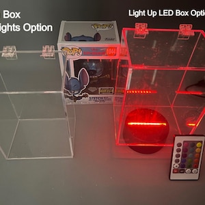 Fantastically Unique Handmade Custom Funko Box Hinged Top Display Light ...
