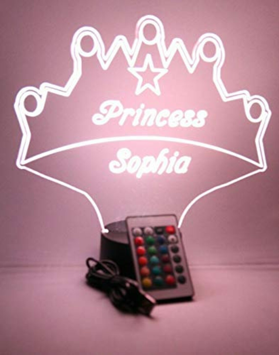 Royalty Fairy Princess Crown Night Light up Table Desk Lamp | Etsy