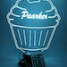 Cupcake Night Light up Table Desk Lamp Cup Cake LED - Etsy