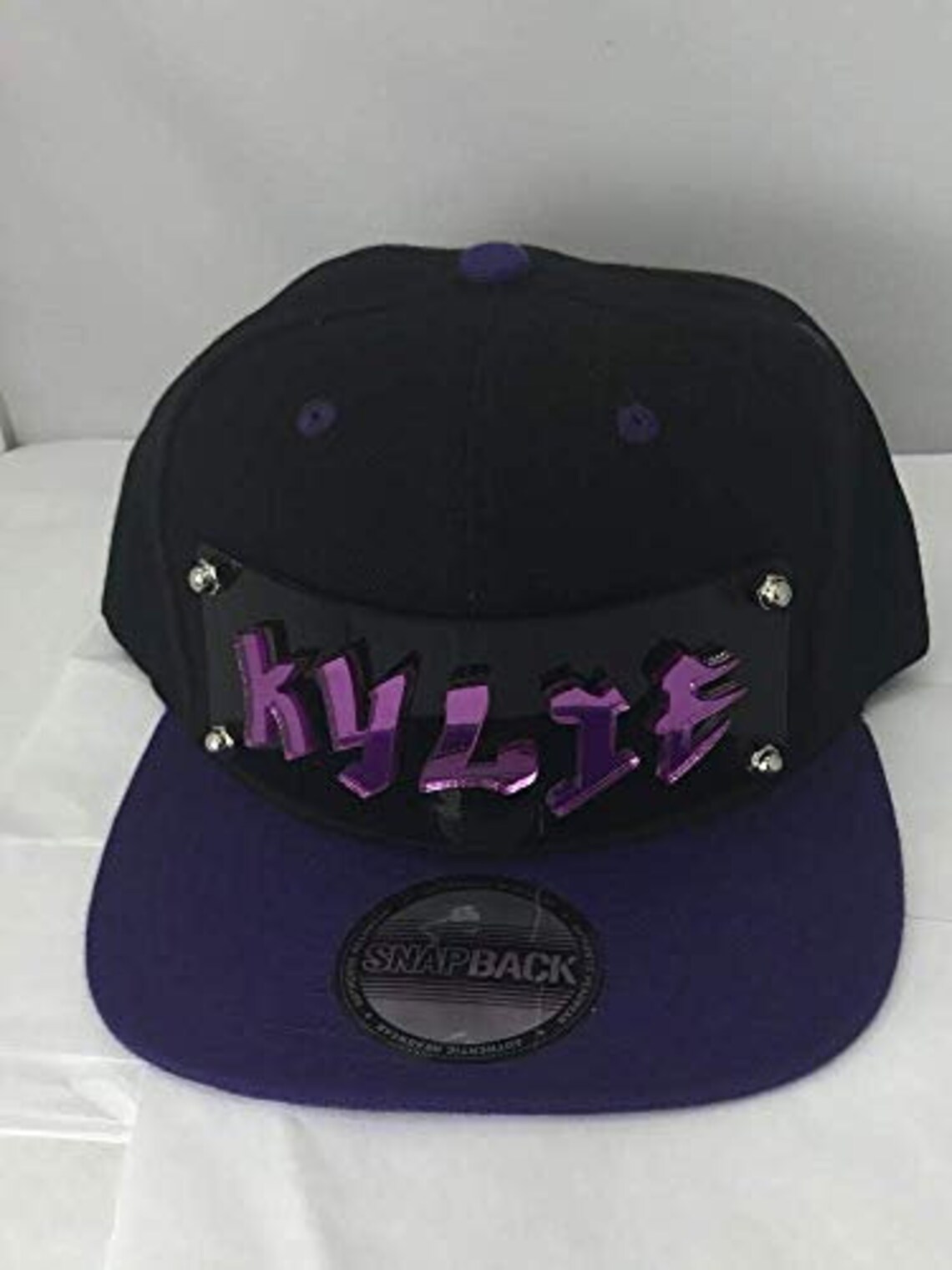 Personalized Custom Snapback Hat Six Panel Flat Bill Snap Back - Etsy