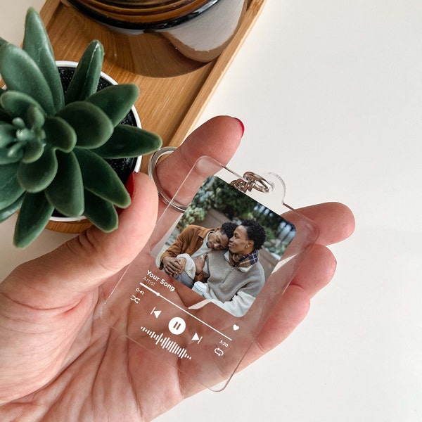 Spotify Song Keychain - Etsy