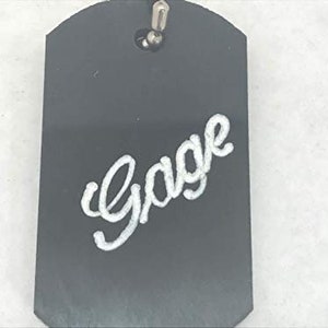 Green Bay Packers Football Dog Tag Chain Personalized Custom Name Free ...