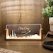 Personalized Name & Title Desk Plate Stand | Plane Pilot Flight ...
