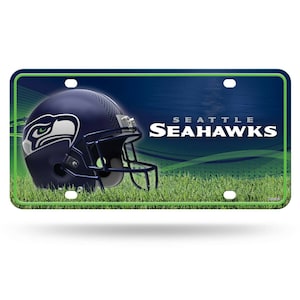 Seattle Seahawks Football Sports Personalized Custom License Vanity ...