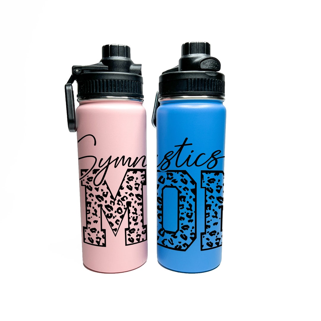 Gymnastics Mom Sports Water Bottle 18/32 Oz Stainless Steel Insulated ...
