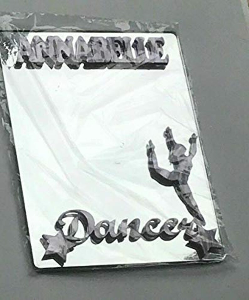 Dancer Dance Locker Mirror Personalized Back to School - Etsy