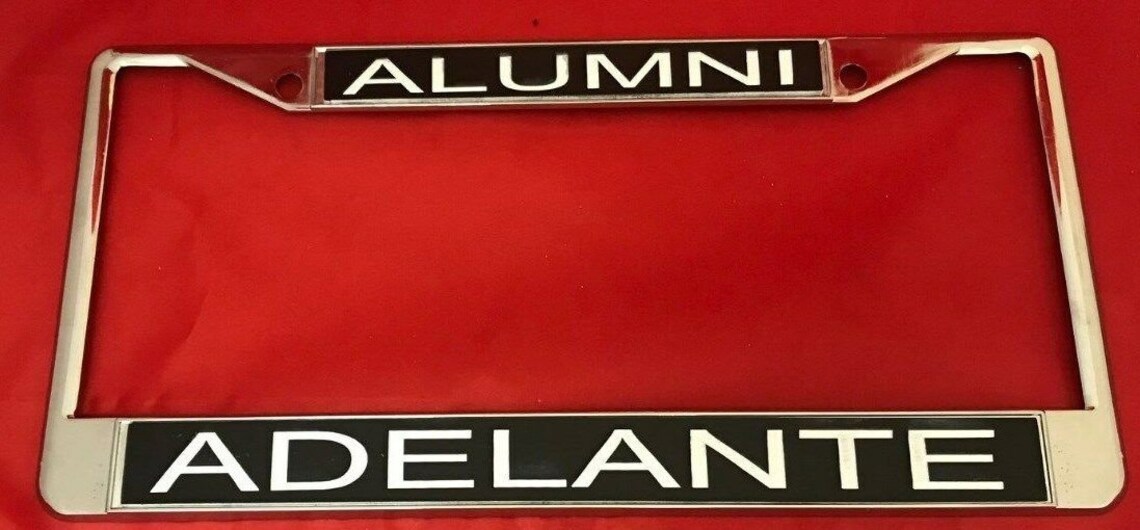 Chrome License Plate Frame Metal Custom Personalized Engraved - Etsy