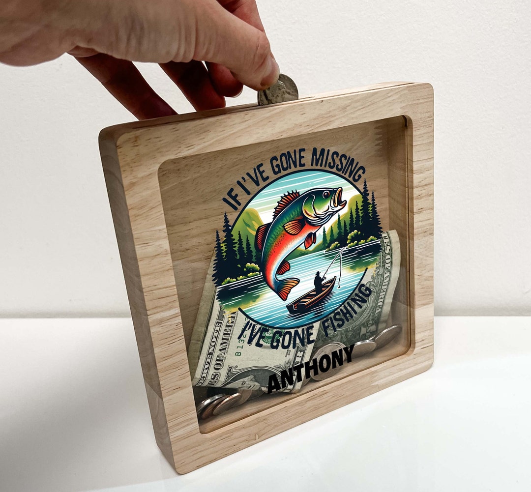 Personalized Savings Piggy Bank for Boys Custom Name Money Box Catching ...