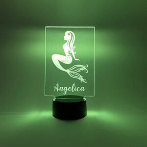 Custom Personalized Picture LED 16 Color Light up Lamp Stand - Etsy